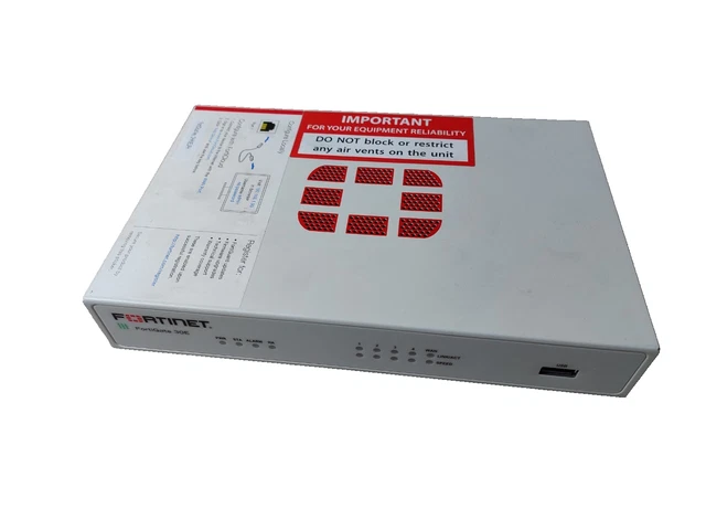 FORTINET GATE FG-30E Network Security Firewall Tested £24.99 - PicClick UK