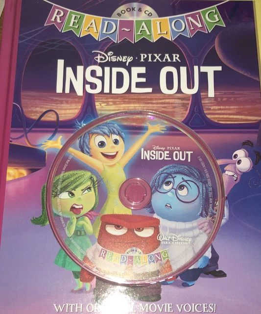 DISNEY PIXAR INSIDE Out Read-Along Storybook & CD HB Brand NEW £5.11 ...