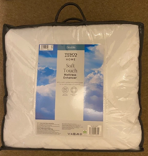 TESCO SOFT TOUCH Thick Mattress Enhancer - Double BNIB £16.15 - PicClick UK