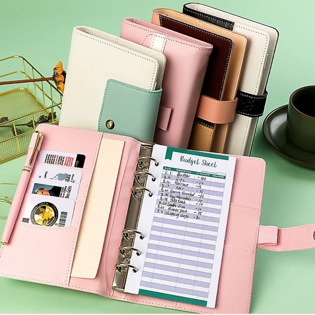 A6 A6 BUDGET Binders Set Bow Envelope Planner Special Gift $21.56 ...