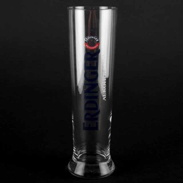 ERDINGER ALKOHOLFREI WEISSBIER Weizenglas Weizenbierglas Bierglas 0,5l Glas 25 cm EUR 8,50 ...