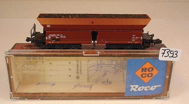 ROCO SPUR N 1/160 Nr. 02365B Selbstenladewagen der DB OVP #7393 EUR 19 ...