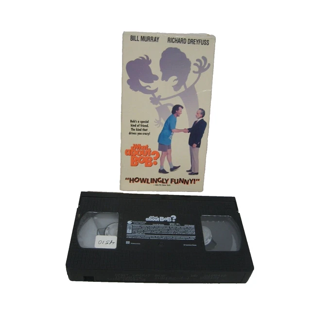 WHAT ABOUT BOB? vhs video tape movie bill murray £8.30 - PicClick UK