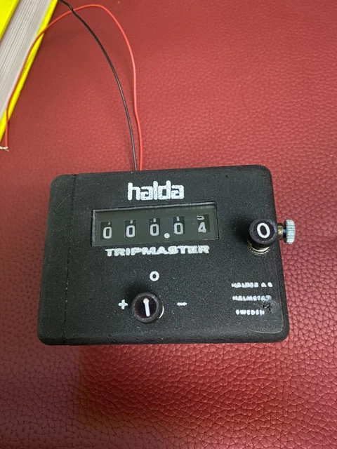 IR102 HALDA TRIPMASTER Dummy Static display Handmade Historic Classic ...