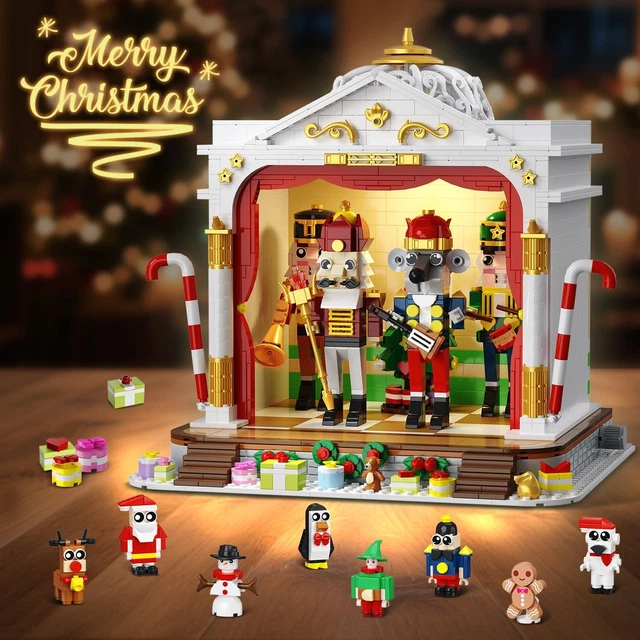HOGOKIDS ADVENT CALENDAR 2025 Nutcracker Theater Building Set with ...