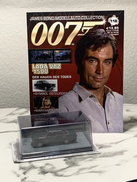 JAMES BOND MODEL Car Collection No. 118 Lada VAZ 1500 with Booklet NEW ...