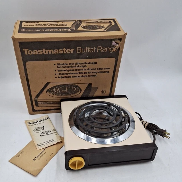 TOASTMASTER BASIC BURNER Single Burner Buffet Range - #6406 $29.00 ...