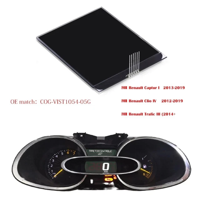 INSTRUMENT CLUSTERS DASHBOARD Screen Black Instrument Cluster LCD ...