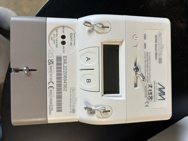 EMLITE EMA1 SINGLE Phase Smart Meter £70.36 - PicClick UK