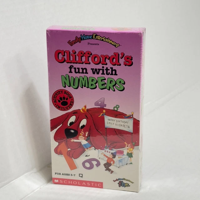 CLIFFORDS FUN WITH Numbers (VHS, 1992) Childrens Movie Educational ...