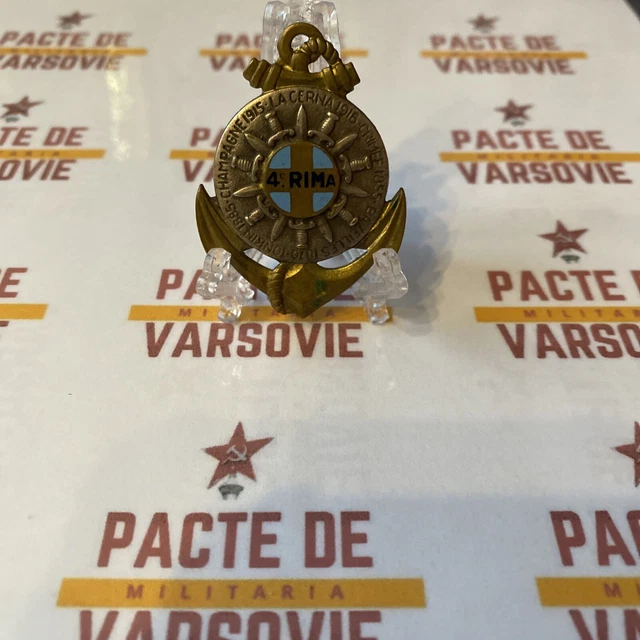 408- INSIGNE INFANTERIE De Marine / 4 RIMA DRAGO PARIS H 763 EUR 6,00 - PicClick FR