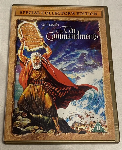 THE TEN COMMANDMENTS on DVD ; 1957 ‘Special Collectors Edition / 2 ...