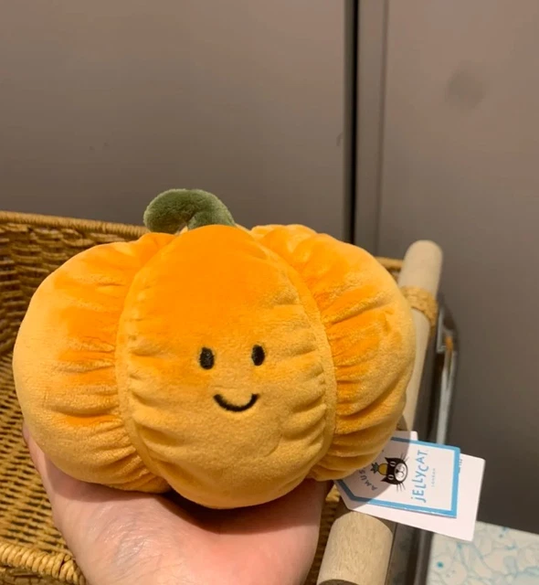 CUTE JELLYCAT VIVACIOUS Pumpkin, Brand New with Tags & Dust Bag, Gift £ ...