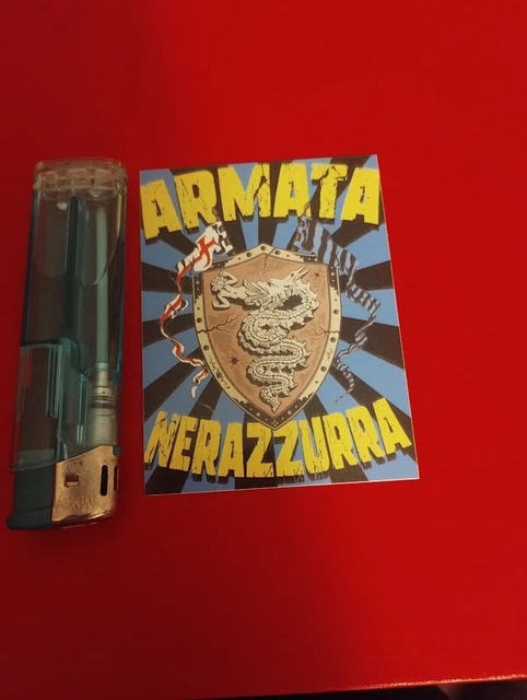 ADESIVI STICKERS ULTRAS Inter Curva Nord Milano Armata Neroazzurra 989 ...