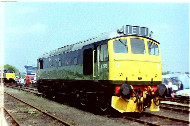 35MM RAILWAY COLOUR Negative Class 25 D7672 at Bescot £1.20 - PicClick UK