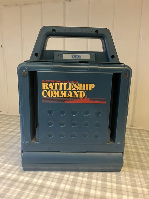 1990 VTECH BATTLESHIP Command Electronic Talking Skill Strategy Game £ ...