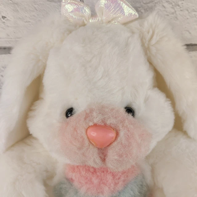 MATTEL ICE TICKLE Bunny Pink Blue Purple 9" Soft Toy Plush Vintage 1993 ...