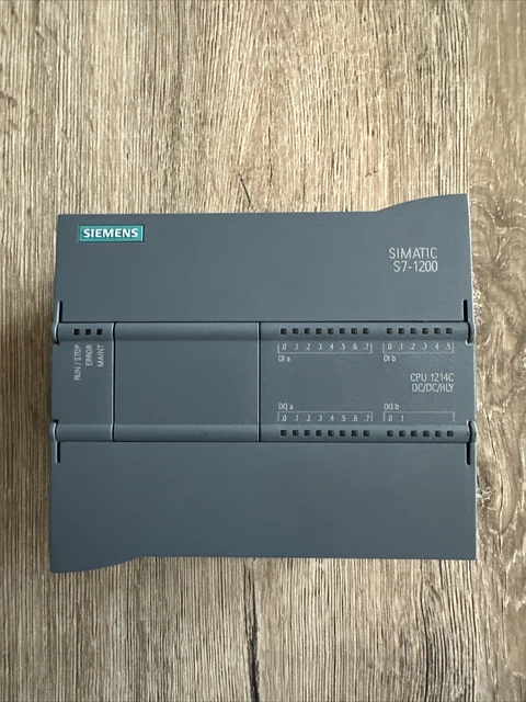 SIEMENS SIMATIC S7-1200 CPU 1214C DC/DC/RLY 6ES7 214-1HG40-0XB0 EUR 120,00 - PicClick DE