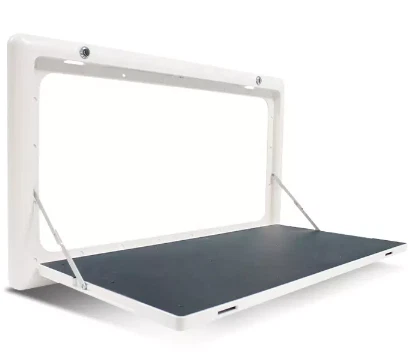 PICNIC TABLE RV Led Light Folding White Caravan Camper Motorhome Jayco ...