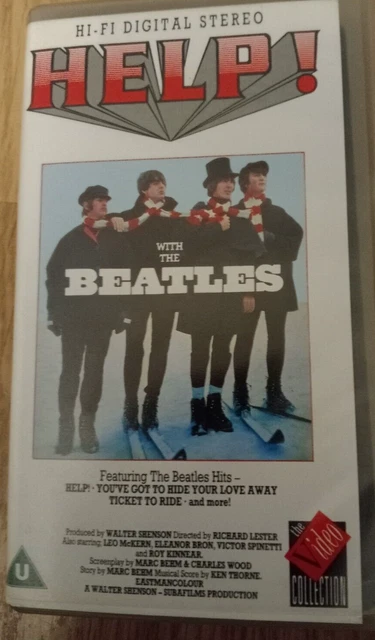 HELP VHS £1.00 - PicClick UK