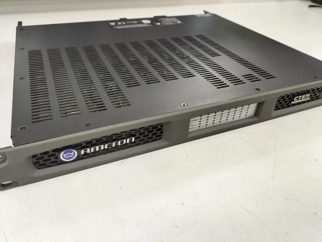 AMCRON CT875 POWER Amplifier 8-Channel ComTech DriveCore Works Tested ...
