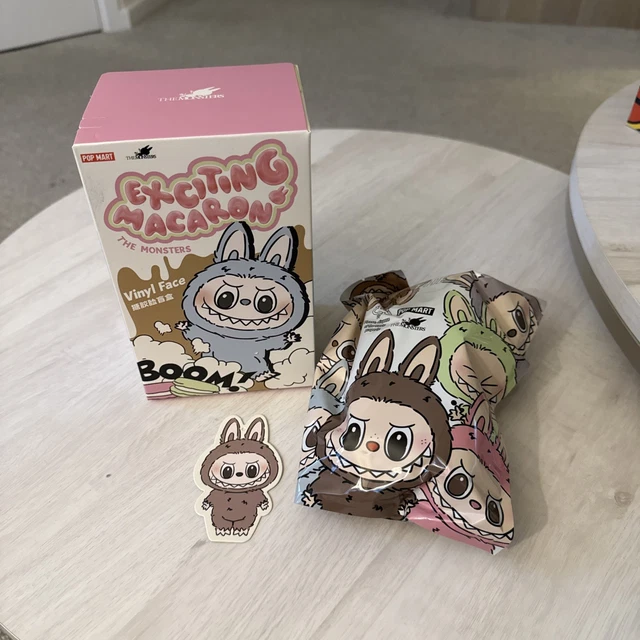 POP MART LABUBU-MACARON Blindbox Toffee NEW (opened box-sealed inside ...