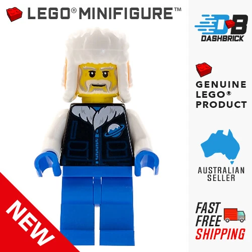 GENUINE LEGO® MINIFIGURE™ - Ushanka Hat, Ice Planet Winter Coat, Man ...
