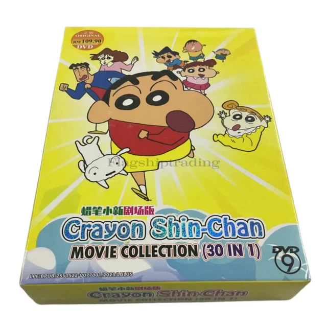ANIME DVD CRAYON Shin-Chan Movie Collection Part 1-30 English Subtitle ...