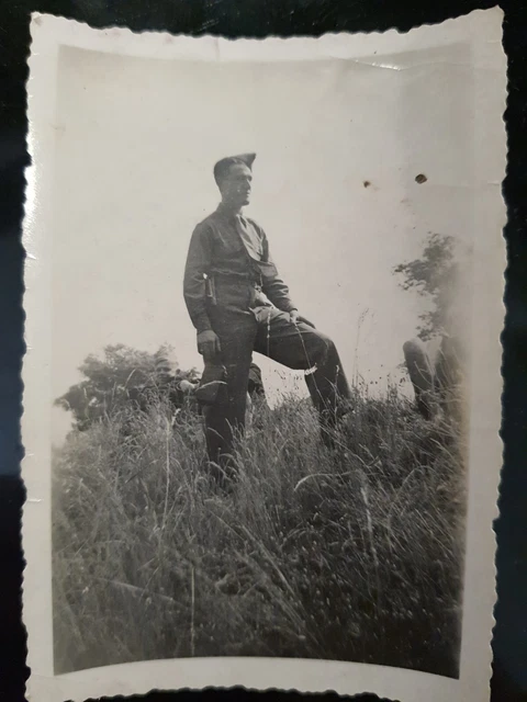 PHOTO ORIGINALE WW2 : ZOUAVE _ NEUDORF BADEN _ 1945 £2.19 - PicClick UK