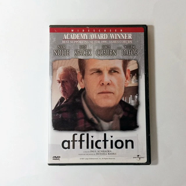 &DER GEJAGTE& (AFFLICTION) - Original RC-1 DVD !! Neuwertig !! N.Nolte ...