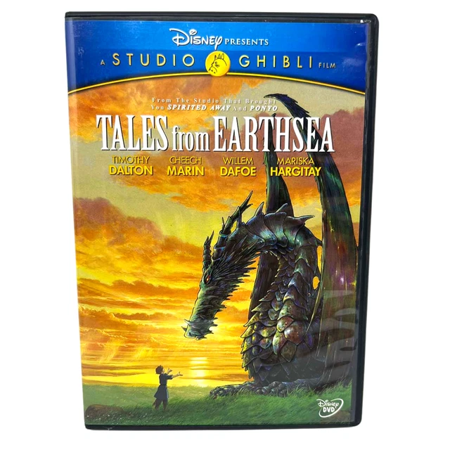 DISNEY TALES FROM Earthsea (DVD) Studio Ghibli Good Condition!!! $12.99 ...