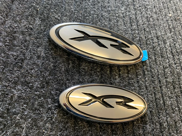 XR FRONT GRILL & Rear Boot Badge Suit Ba/Bf Series Ford Falcon/Xr6/Xr8 ...