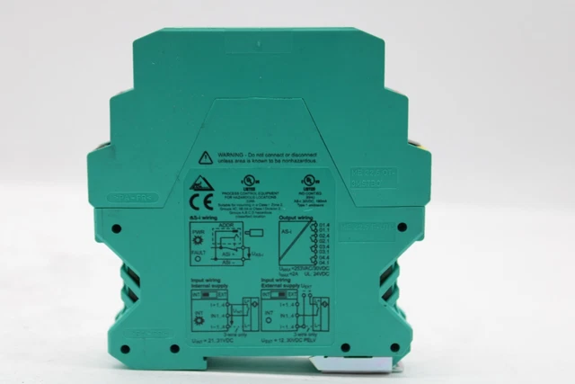 PEPPERL+FUCHS VAA-4E4A-KE-ZE/R AS-INTERFACE Sensor/Actuator Module ...