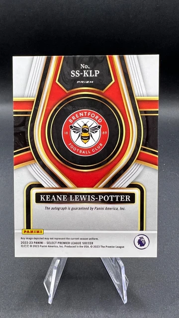 PANINI SELECT PREMIER League Keane Lewis-Potter (Brentford) insert ...