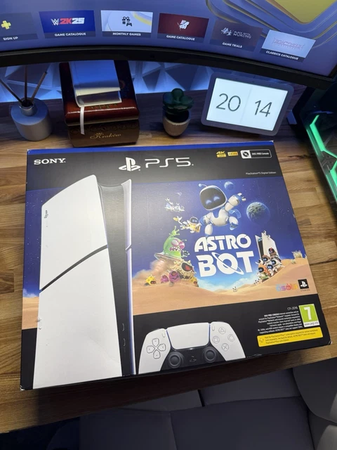 SONY PLAYSTATION 5 Slim (PS5) Disc Free Edition Astro Bot Bundle 1TB ...