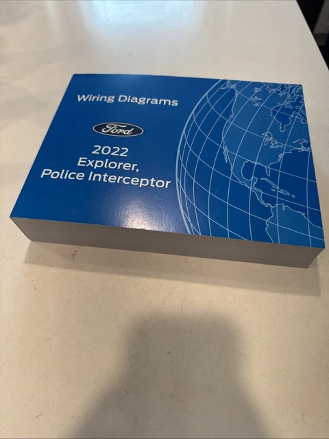 2022 FORD EXPLORER Police Interceptor Factory Electrical Wiring ...