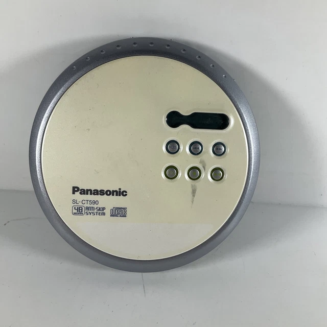 VINTAGE RETRO CD Walkman Portable CD Player Panasonic SL-CT590 $46.73 ...