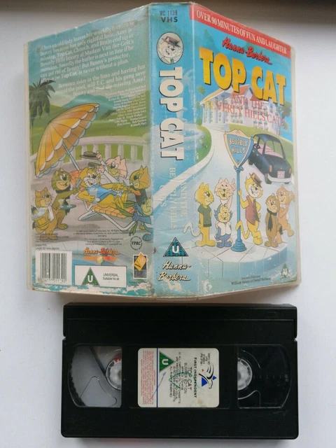 TOP CAT AND The Beverly Hills Cats VHS Video 1988 Animated Childrens ...