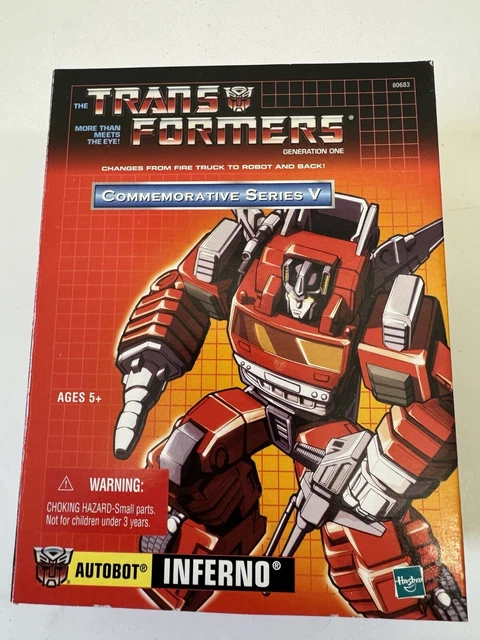 TRANSFORMERS G1 INFERNO Commemorative Series V Completo 100% EUR 90,00 ...