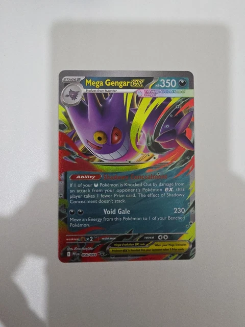 POKÉMON TCG: MEGA Gengar EX 056/094 Phantasmal Flames - Near Mint £5.00 - PicClick UK
