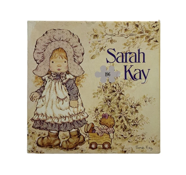 SARAH KAY PUZZLE 196 Teile Vintage Guter Zustand FX Schmidt No 97252 ...