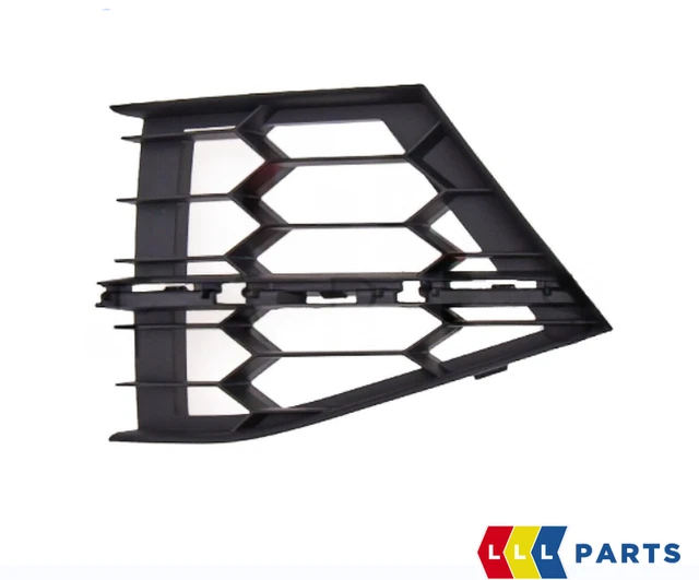 NEW GENUINE SKODA Superb Mk3 Front Bumper Left N/S Trim Grill Satin ...