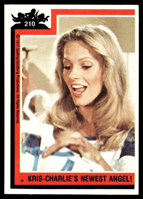 1977 CHARLIE'S ANGELS Card Kris - Charlie's Newest Angel #210 EUR 3,32 ...