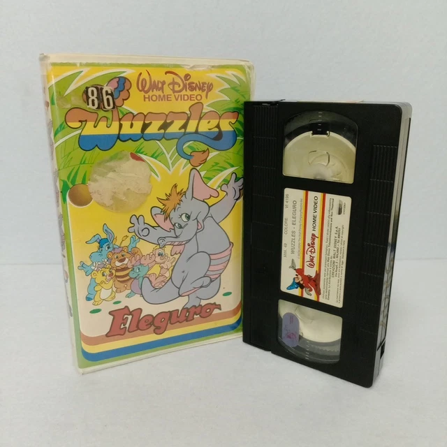 VHS WUZZLES 📼 Eleguro 📼 Walt Disney Home Video Ex Noleggio (Ottobre ...