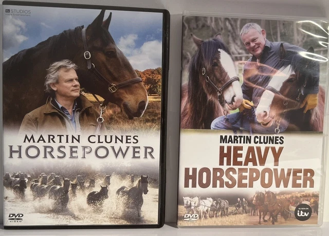 BRITISCH ACTOR MARTIN Clunes Heavy Horsepower & Horsepower DVD English ...