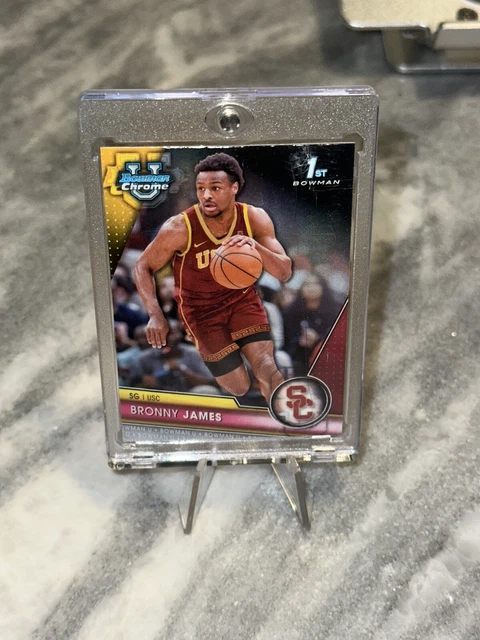 2023-24 BOWMAN U chrome Bronny James #95 RC 1ère base Bowman chevaux de ... 2023-24 BOWMAN U chrome Bronny James #95 RC 1ère base Bowman chevaux de ...