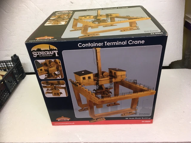 LOT..565J..OO GAUGE BACHMANN 44-0009 CONTAINER TERMINAL CRANE ...