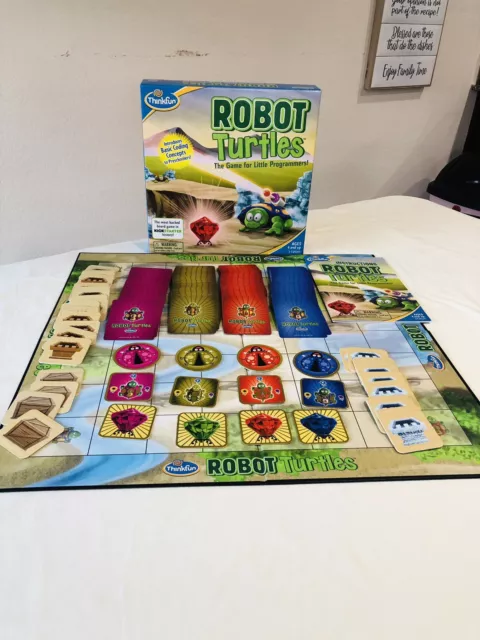 Robot Turtles Basic Coding Concepts Preschool Board Game 2014 Programming £990 Picclick Uk