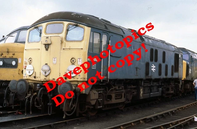 ORIGINAL 35MM Slide Diesel /Steam Train / Engine Railway 968007 Derby ...