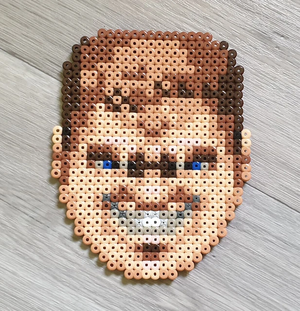 SONIC THE HEDGEHOG Classic Gaming Pixel Bead Art Sprite Perler Hama ...